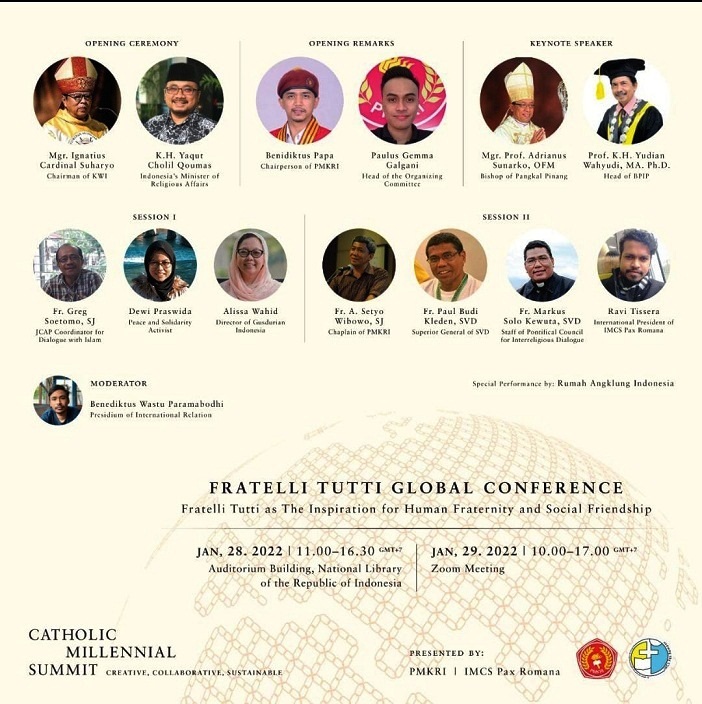 Romo Markus Solo Kewuta: Kita Butuhkan Sebuah Kehidupan Bersama