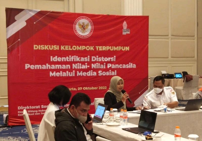 Forum Group Discussion Penguatan Nilai-Nilai Pancasila melalui Media Sosial