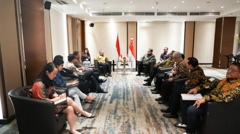 Perkuat Kerja Sama Indonesia-Singapura Melalui Economic Bilateral Working Group, Menko Airlangga ...