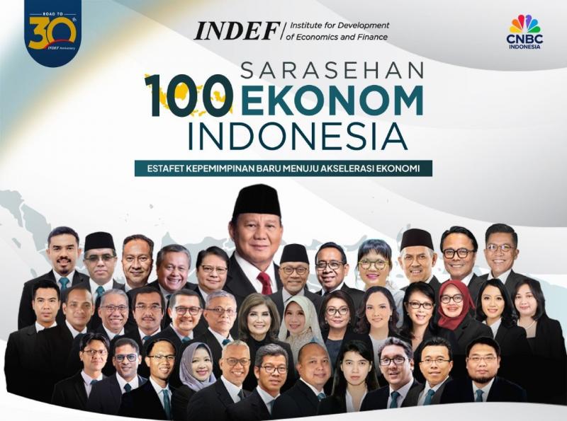 INDEF Gelar Sarasehan 100 Ekonom, Estafet Kepemimpinan Baru Menuju ...