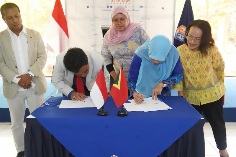Tingkatkan Kualitas PNS Timor Leste, INAP Timor Leste Gelar Kerjasama ...