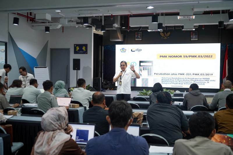 Sosialisasi Perpajakan dan Coretax, Kanwil Jaksel II Ajak Instansi Pemerintah Perkuat Kepatuhan ...